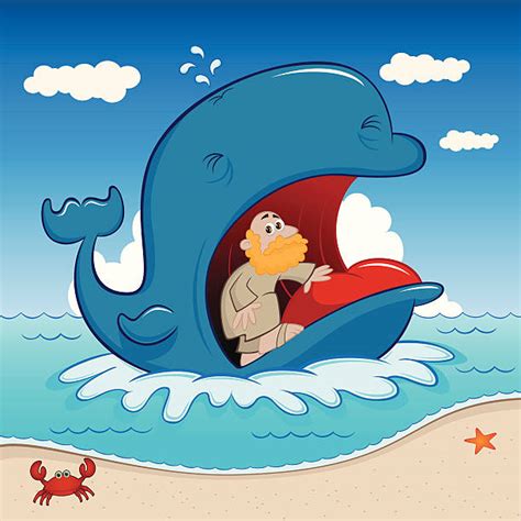 Jonah And The Whale Clipart