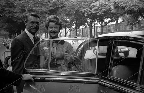 Cary Grant 1904 1986 American Actor Paris May 1959
