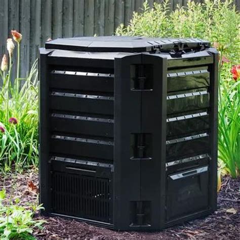100 Gallon Large Compost Bin Black Antsll