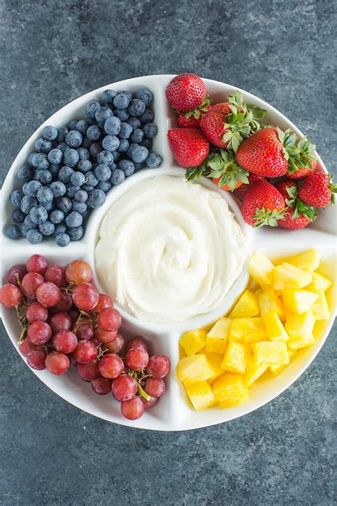 Cream Cheese Fruit Dip Brown Eyed Baker