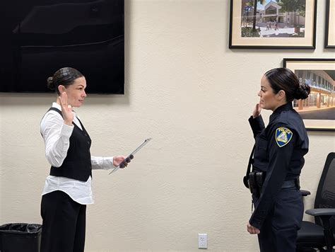 Please Help Us Welcome Our Newest Police Officer Officer Vanessa Del