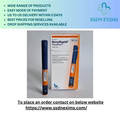 Novorapid Flexpen Insulin Injection Packaging Size 5 3 Ml 100 Iu Ml At ₹ 960 Piece In Nagpur