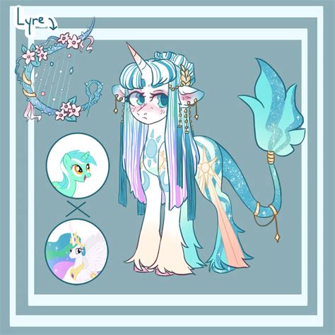 Lyra X Celestia Design By Let Me Sleep 69 On Deviantart