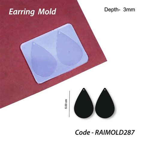 Silicone Earring Mold At ₹ 80 Piece Silicone Moulds In Ludhiana Id 2851248854697