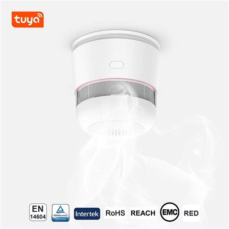 Smart Home Photoelectric Smoke Detector De Humo Zigbee Smoke Detector
