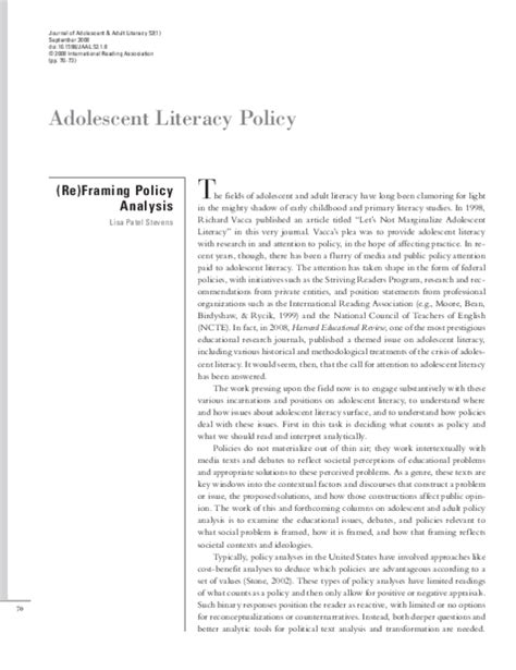Pdf Reframing Policy Analysis