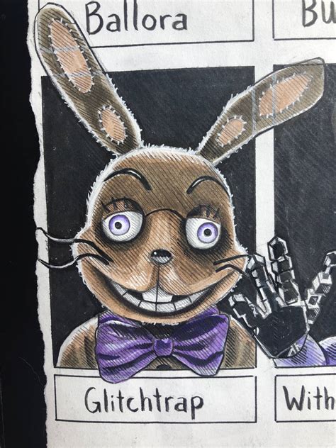 Glitchtrap From Five Nights At Freddys By Reichenart On Deviantart