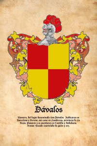 Escudo Heráldico Davalos Tienda Heráldica