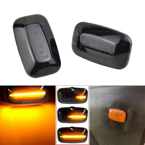 Side Marker Lights Dynamic Led Turn Signal Lamp Indicator For Toyota Landcruiser Land Cruiser 70