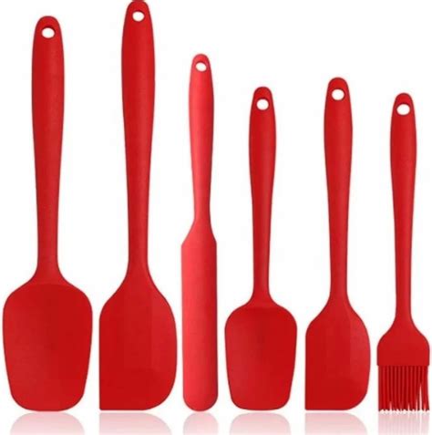 6 Piece Silicone Spatula Set At ₹ 200 Piece In Surat Id 2856186321355