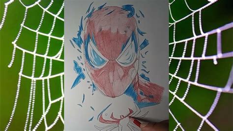Como Desenhar O Homem Aranha How To Draw Spider Man Speedrawing Art