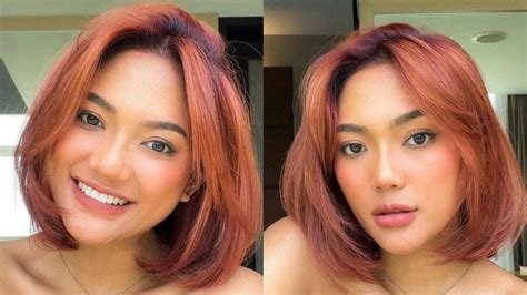 Tampil Berani Dengan Rambut Merah Intip 8 Potret Baru Marion Jola