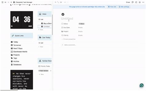 notion task manager