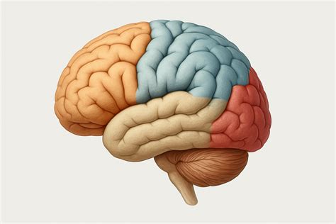 Labeled Human Brain Diagram Accurate Visual Guide To Anatomy