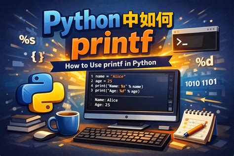 Python中如何printf