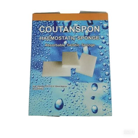 High Quality Absorbable Hemostatic Gelatin Sponge Medical Dental