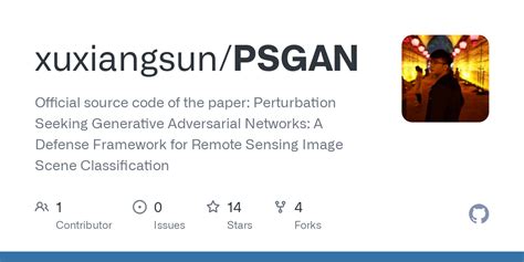 GitHub Xuxiangsun PSGAN Official Source Code Of The Paper Perturbation Seeking Generative