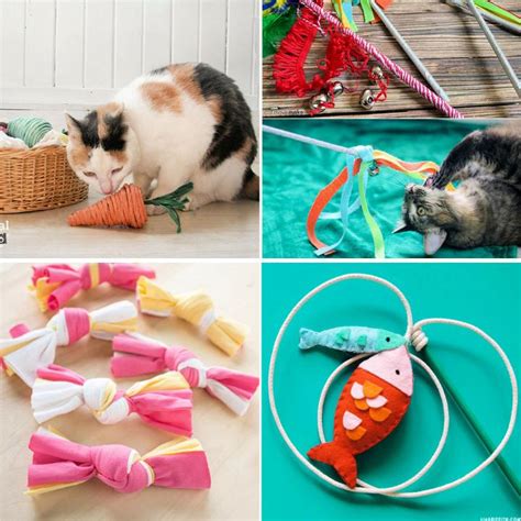30 Cheap And Easy Diy Cat Toys To Make For Your Cats Blitsy