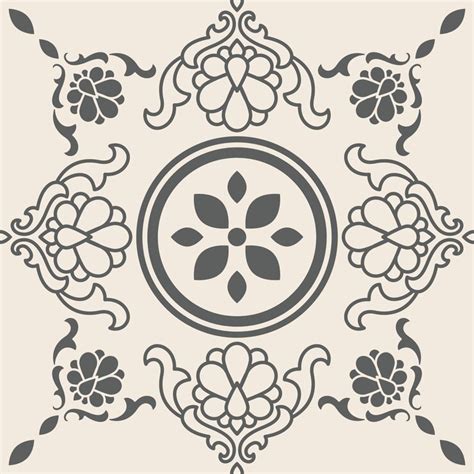 Tile Design 02 Premium Vector