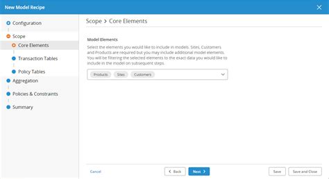 Task 4 Create The Greenfield Analysis Model Recipe