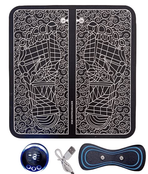 Foot Massager Mat With Cervical Mini Massager Combo Set Shop Today