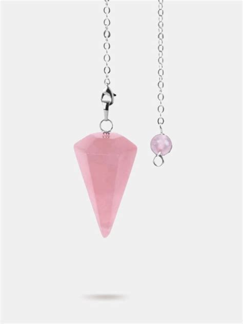 Rose Quartz Pendulum Metaphysical Store