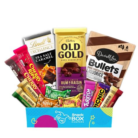 Assorted Dark Chocolate T Box Hamper Snack Box Hampers