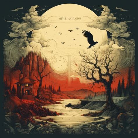 Premium Ai Image Good And Evil Illustration