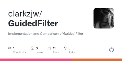 Github Clarkzjwguidedfilter Implementation And Comparison Of Guided