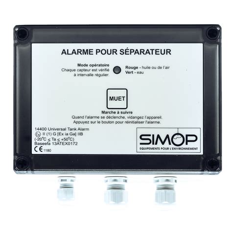 Level Alarm For Grease Separators 1 Probe Simop