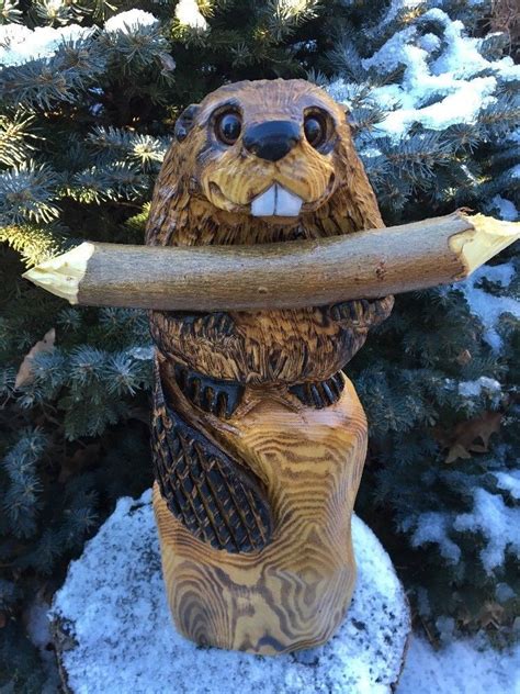 34 Beaver Ideas Beaver Chainsaw Carving Wood Carving