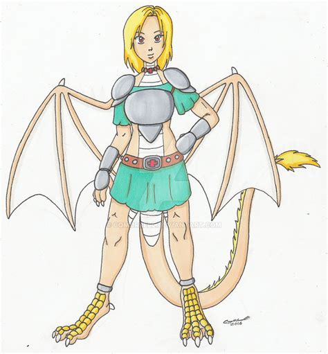 Dragon Girl Transformation