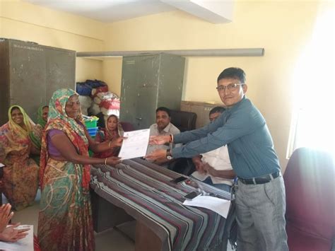 Felicitate Indira Gandhi National Widow Pension Schemes Order Letter