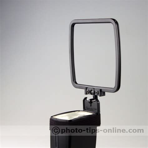Spectralight Flash Diffuser Frame Photo Tips