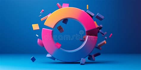 3d Visualization Showing Customer Loyalty Metrics In Retention Flywheel