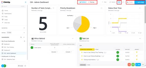 Clickup Dashboard Tutorial And Examples 2026 Create And Manage
