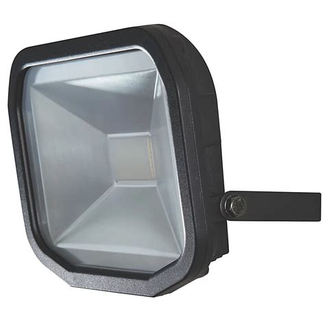 Luceco Guardian Slim Lfsp20w1b50 Sf Black Cool White Led Floodlight
