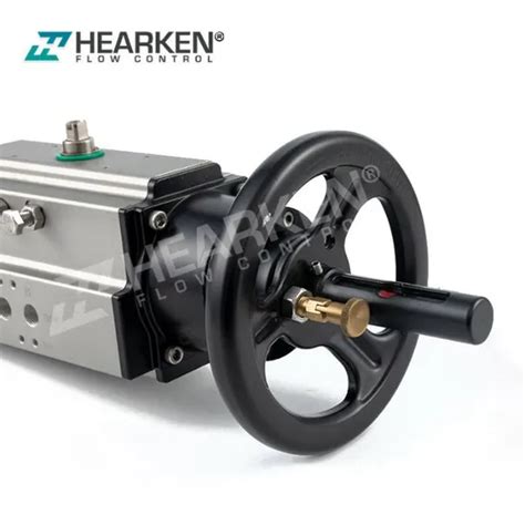 Pneumatic Actuator With Hand Wheel Double Acting And Single Acting Rack