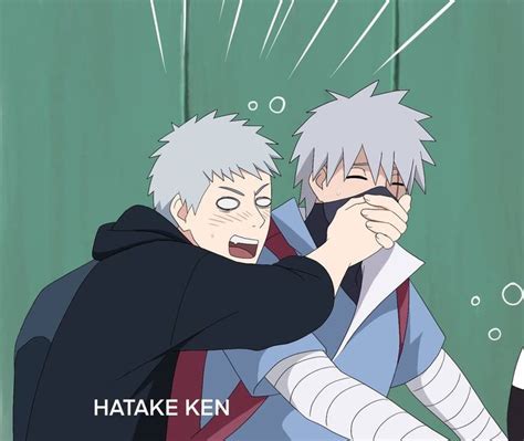 Kakashi And His Son Hatake Ken By Hatake