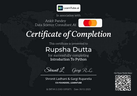 Python Certificate Tech Upskilling Professionalgrowth