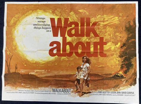 Walkabout Uk Quad Poster Jenny Agutter