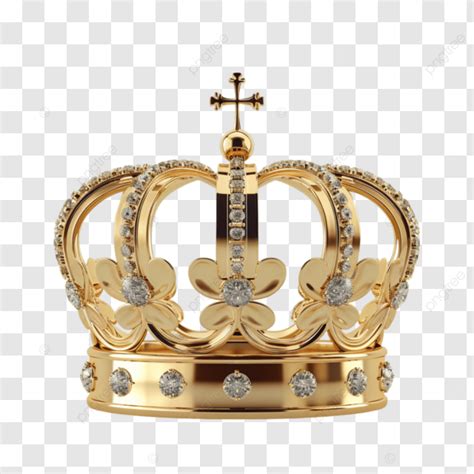 투명 한 배경에 고립 된 로얄 골드 크라운 로얄 골드 크라운 투명한 배경 위엄있는 왕관 Png 일러스트 및 이미지 에 대한 무료 다운로드 Pngtree