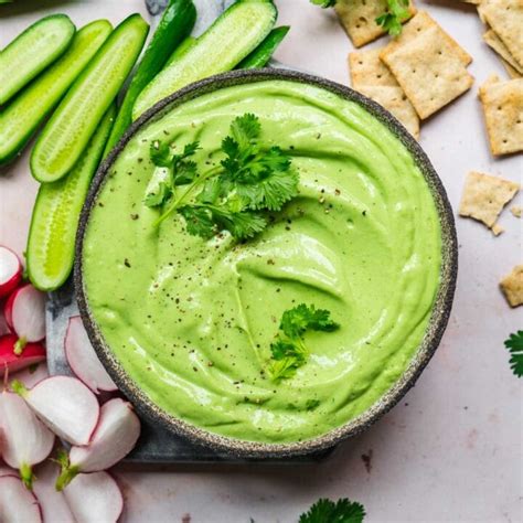 Herb Tofu Dip Vegan And Nut Free Crowded Kitchen