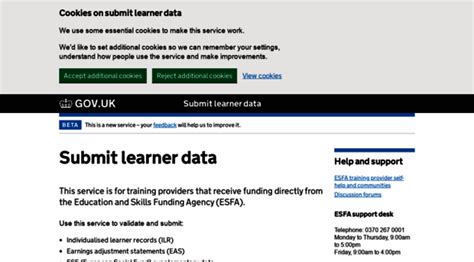 Submit Learner Uk Submit Learner Data Submit