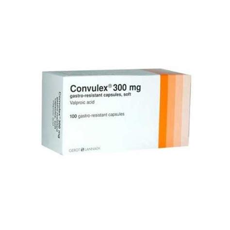 Конвулекс капсули 300 мг X100 Abcpharmacy