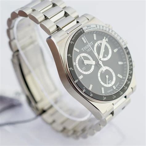 Tissot Pr516 Black Dial Chronograph Watch T1494171105100 40mm