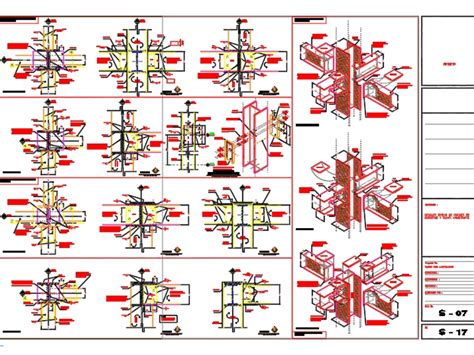 Dibujos En Autocad De Cimientos De Edificios De Metal