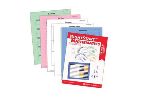 Rightstart™ Mathematics Level A Appendix Pages Second Edition Rightstart™ Mathematics By