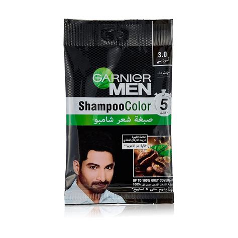 Garnier Color Shampoo Brown Black Men 3 0