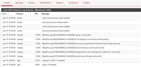 Ntopng Dont Start Correctly Netgate Forum